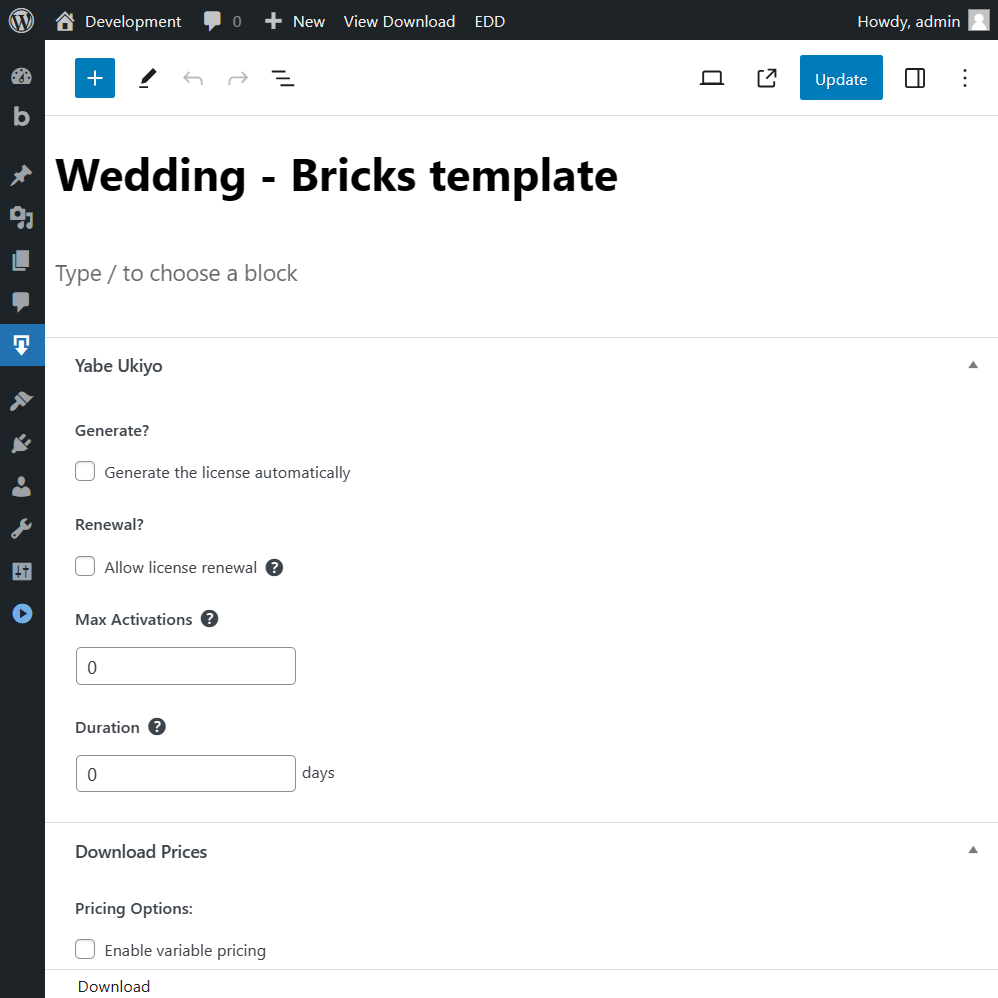 The Remote Templates Manager Plugin for Bricks — Yabe Ukiyo