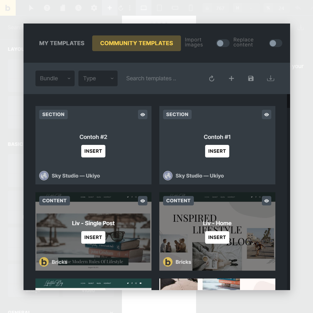 The Remote Templates Manager Plugin for Bricks — Yabe Ukiyo